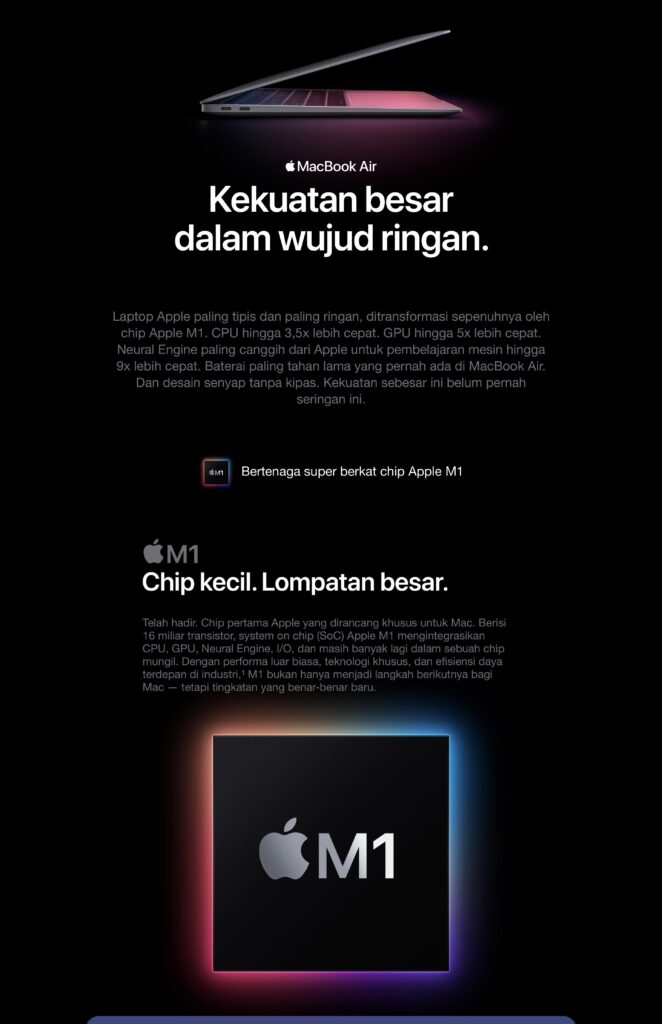 MacBook Air 13 inch – Apple M1 Chip with 8‑Core CPU and 7‑Core GPU ...
