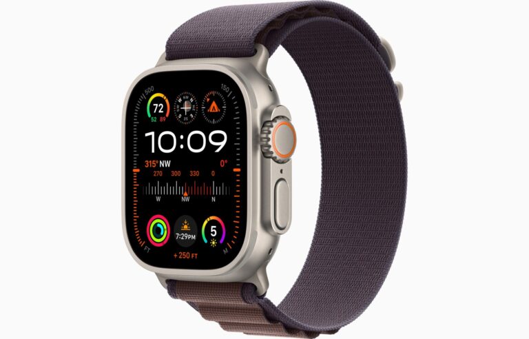 Apple Watch Ultra 2 – Alpine Loop – Indigo – Mac Store Indonesia