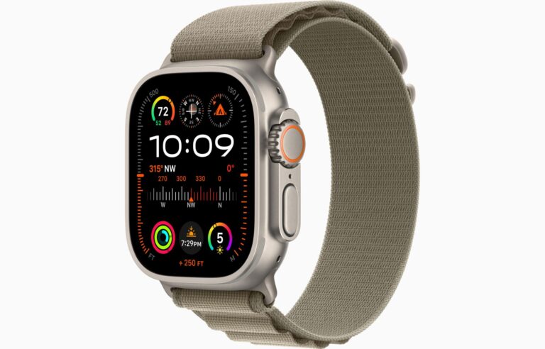 Apple Watch Ultra 2 – Alpine Loop – Olive – Mac Store Indonesia